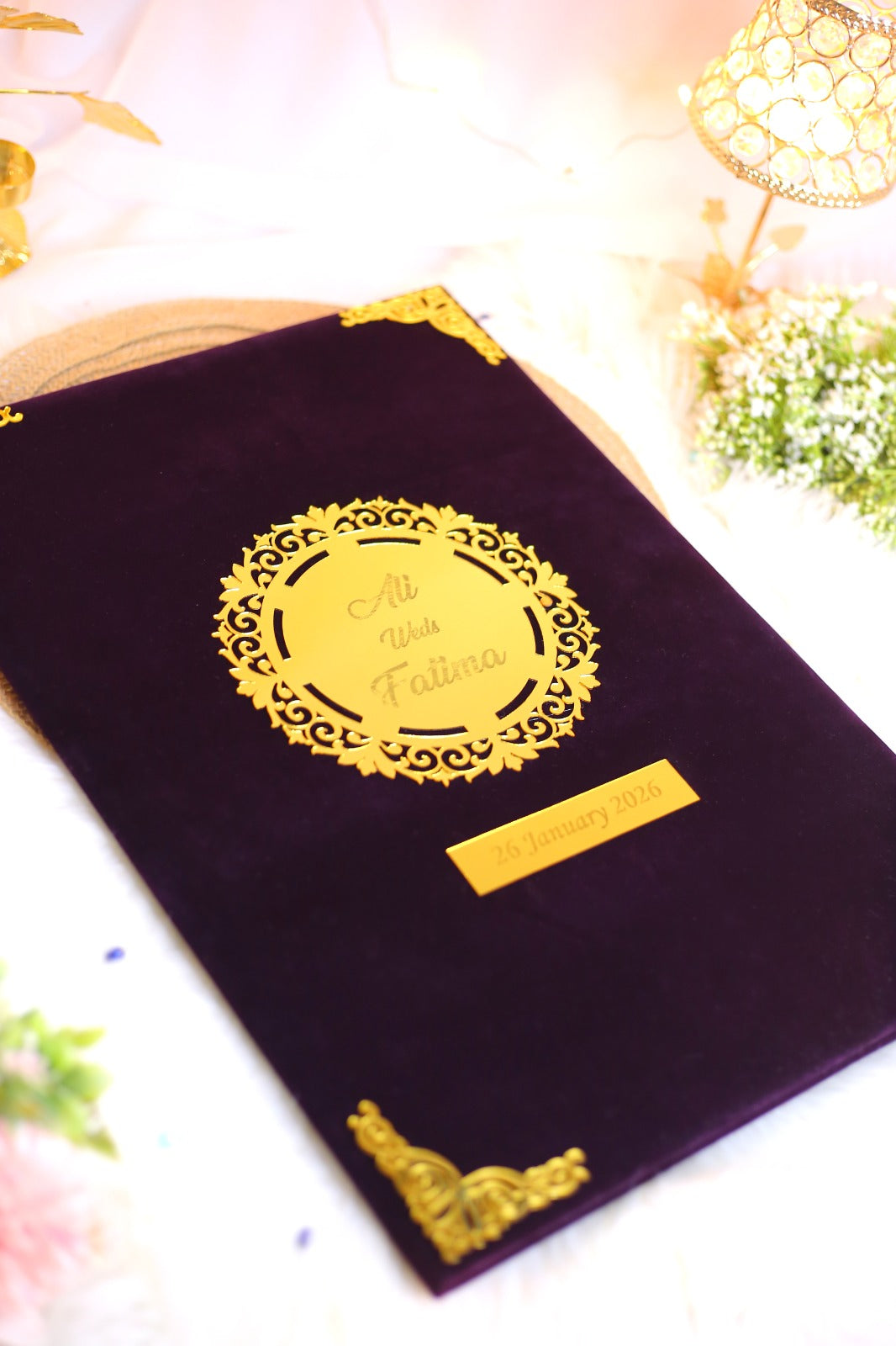 Nikah Booklet | Purple