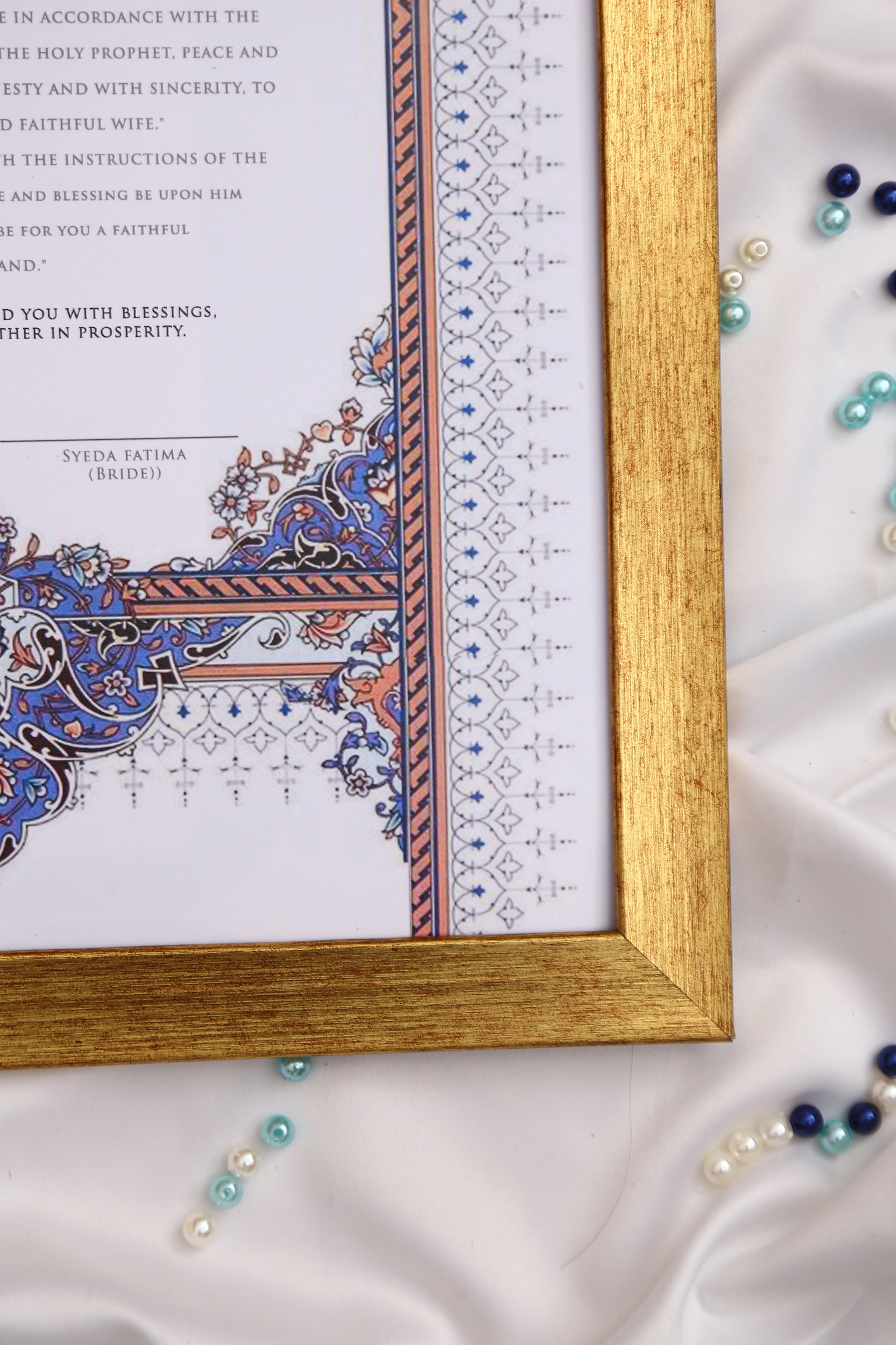 Riwayat Custom Nikah Frame #1