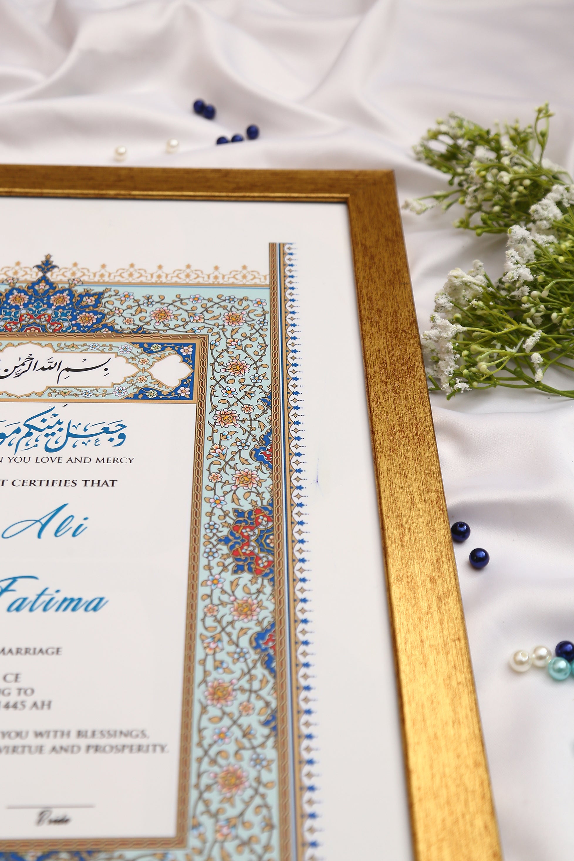 Riwayat custom Nikah Frame #2
