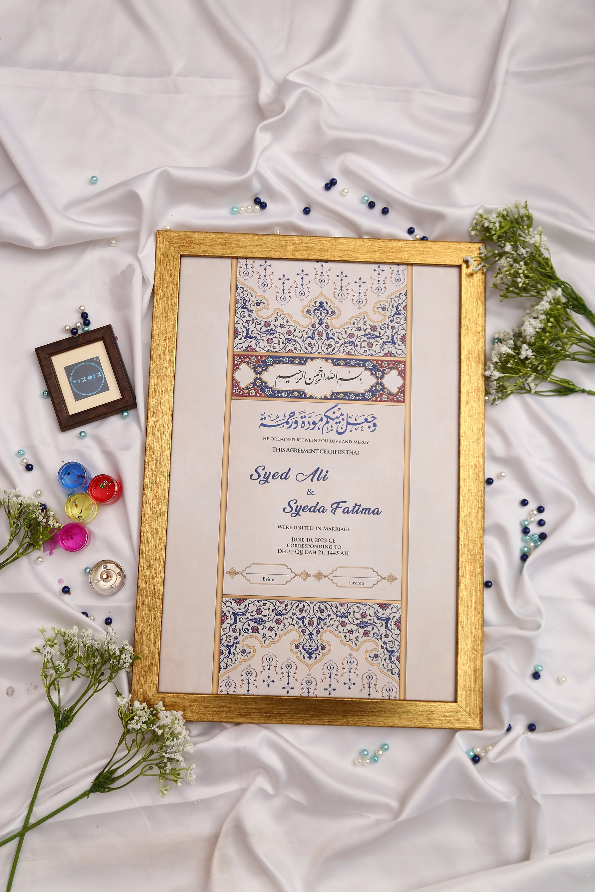 Nusantari Custom Nikah Frame #2
