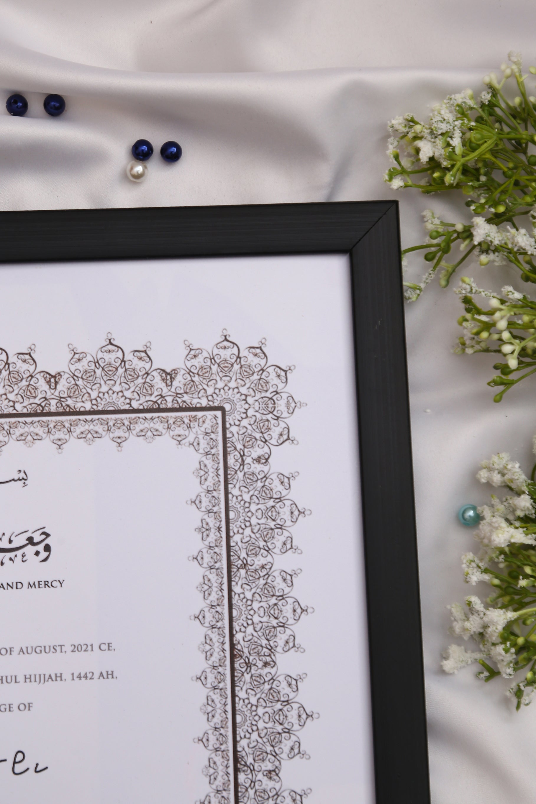 Virsa Custom Nikah Frame #3