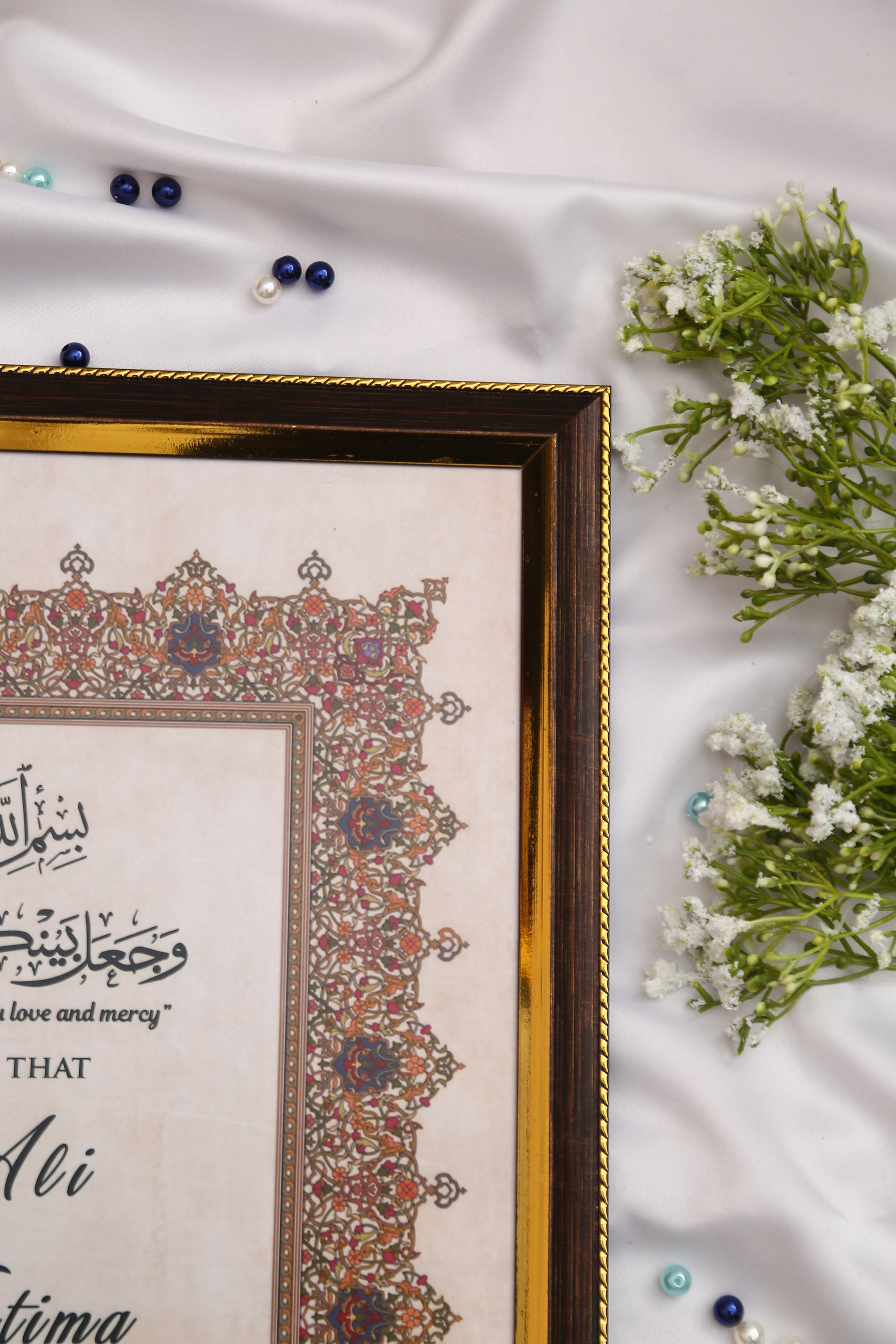 Virsa Custom Nikah Frame #10