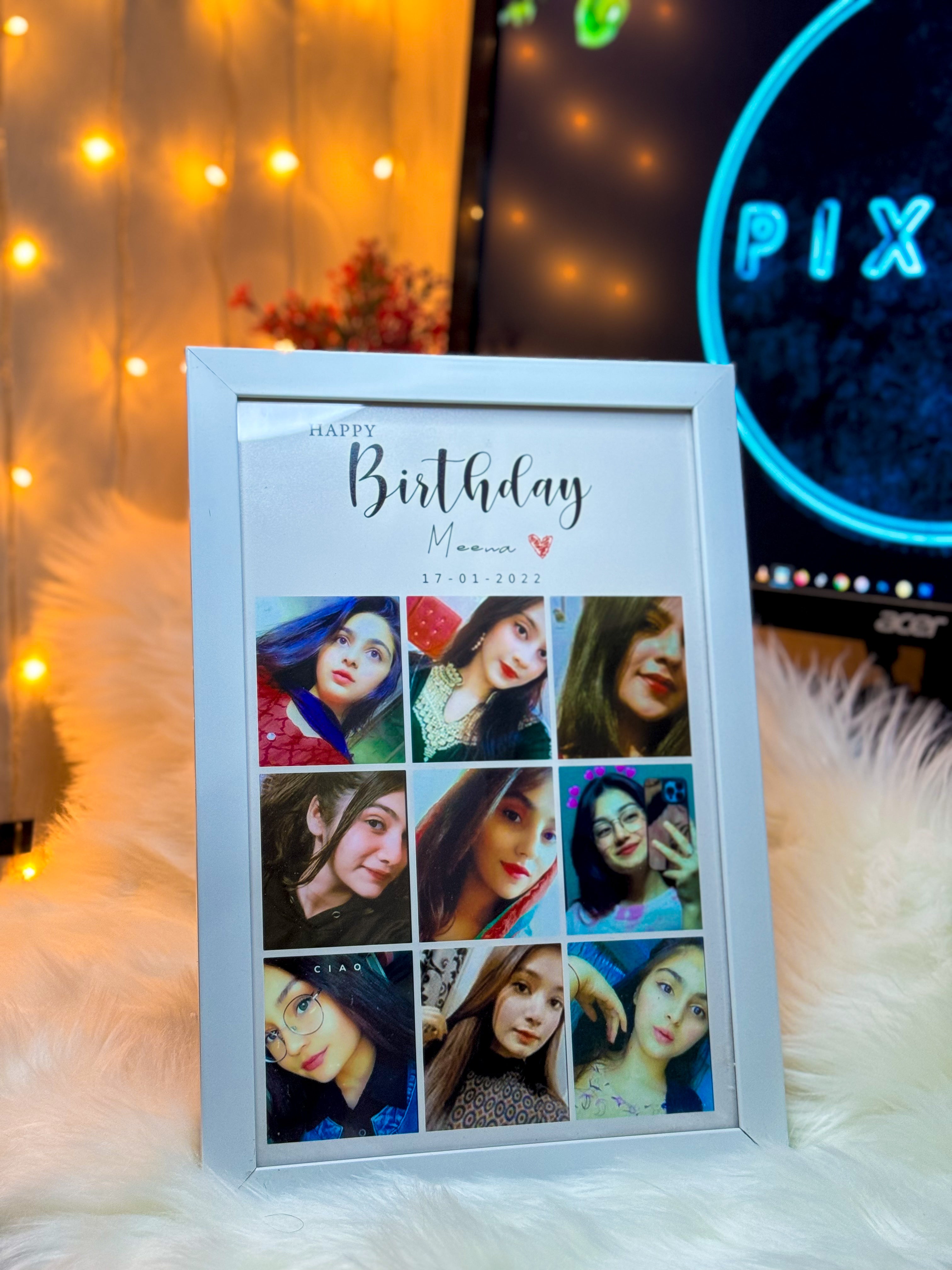 Customize Birthday Frame