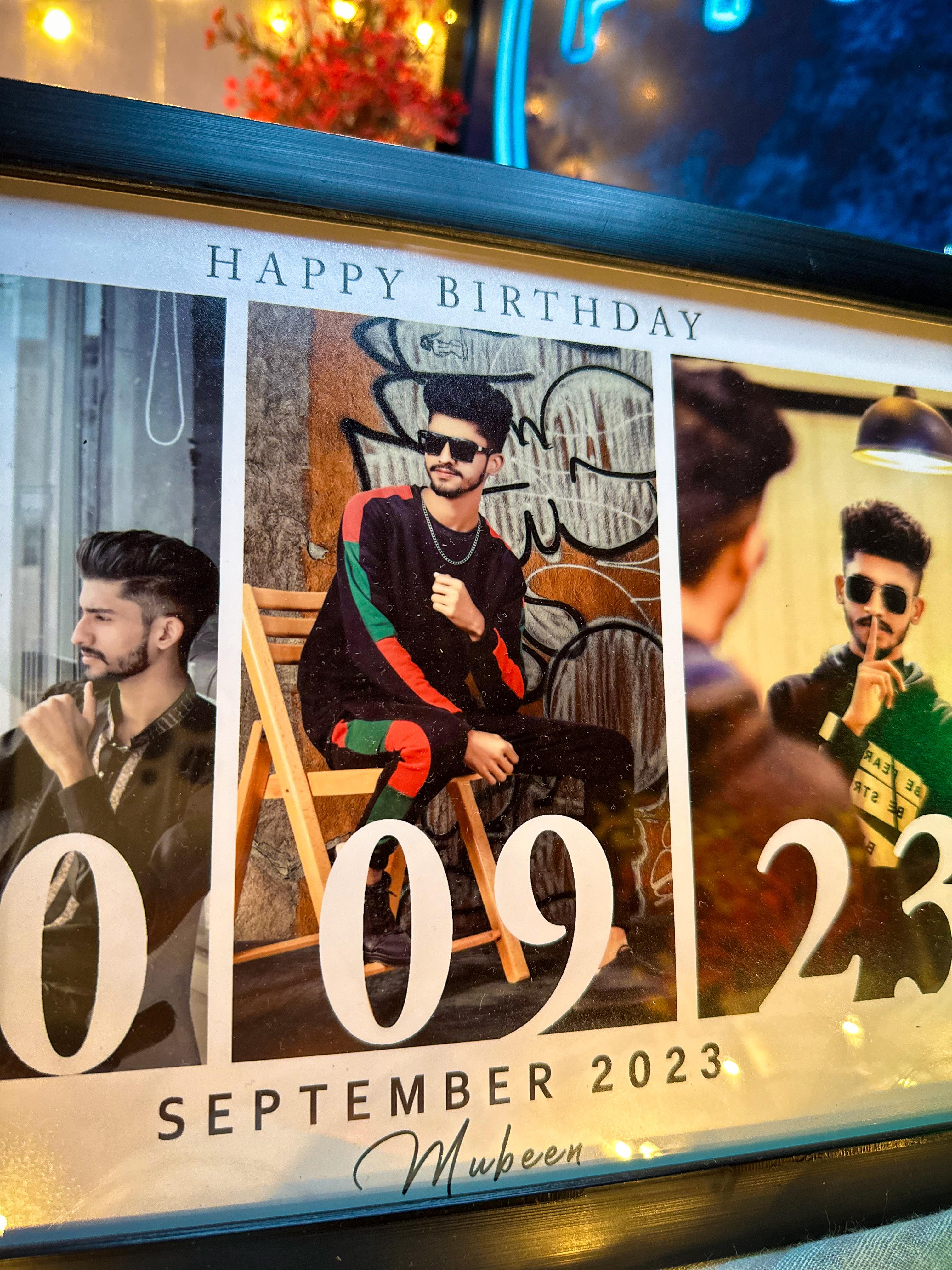 Customize Birthday Frame