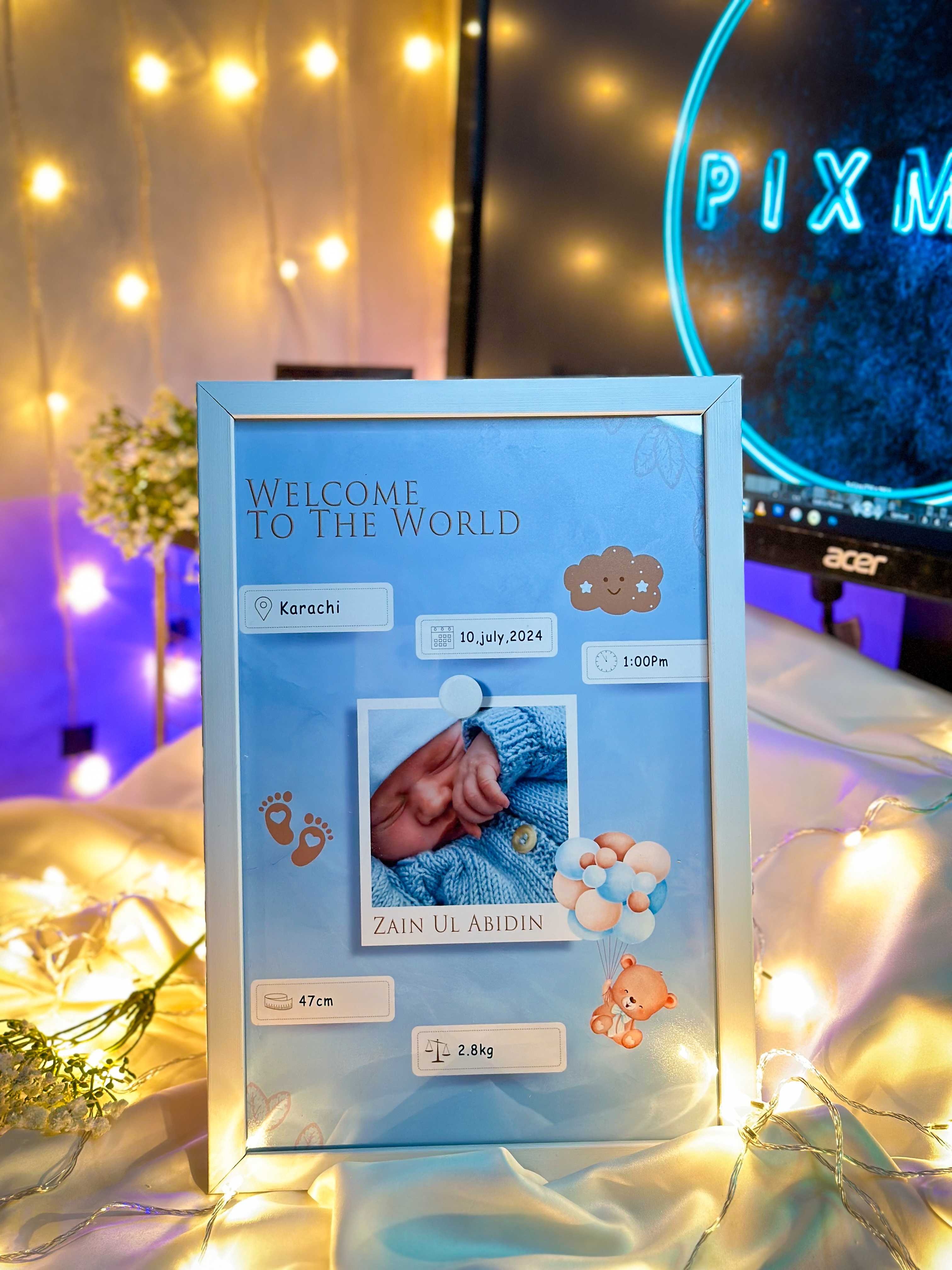 Born Baby Frame