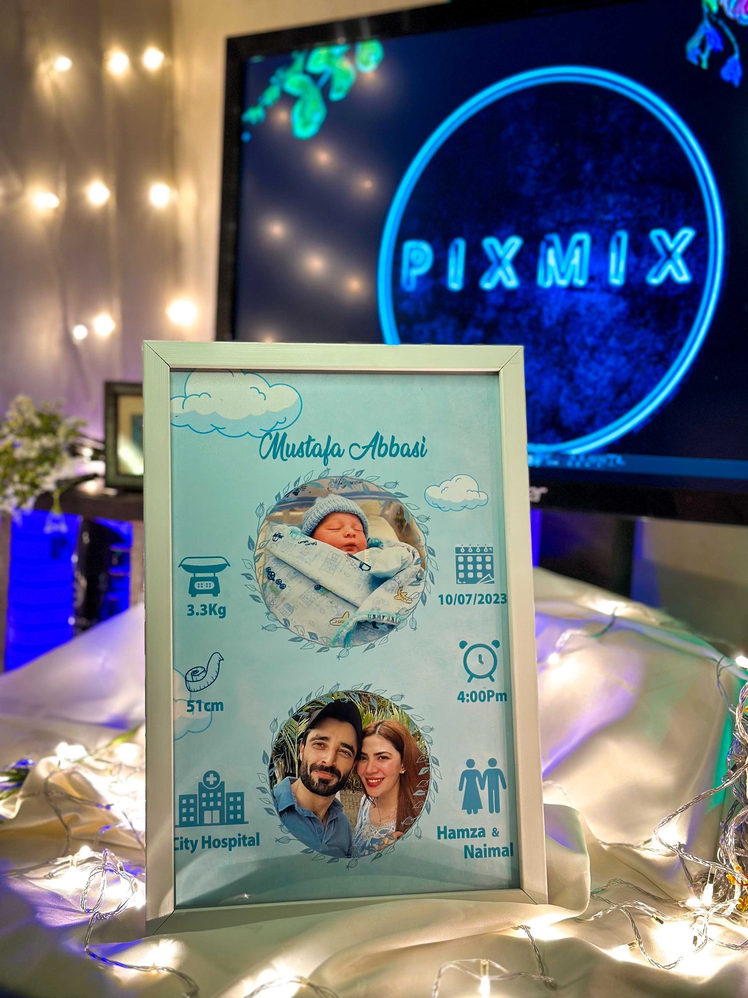 Born Baby Frame