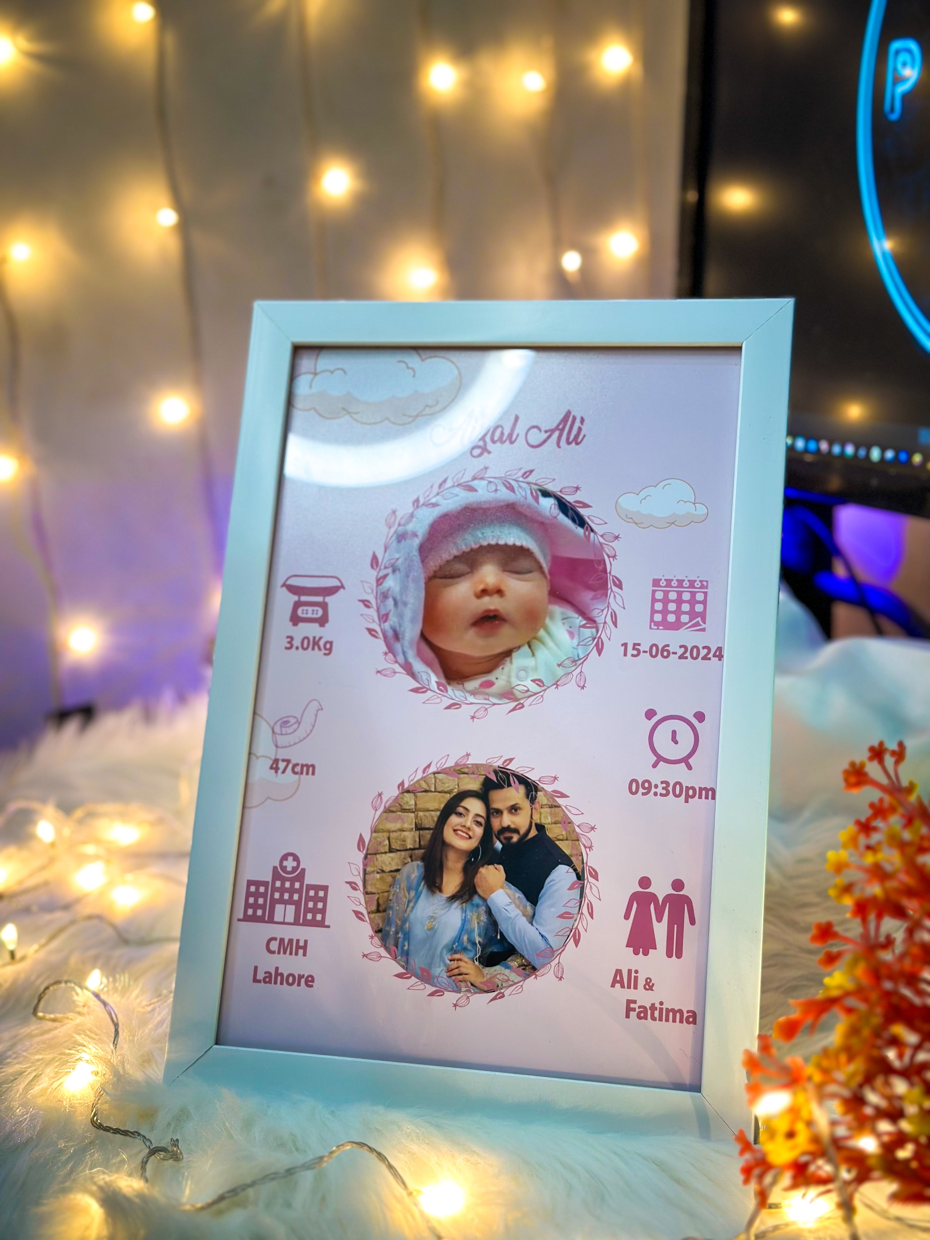 Born Baby Frame